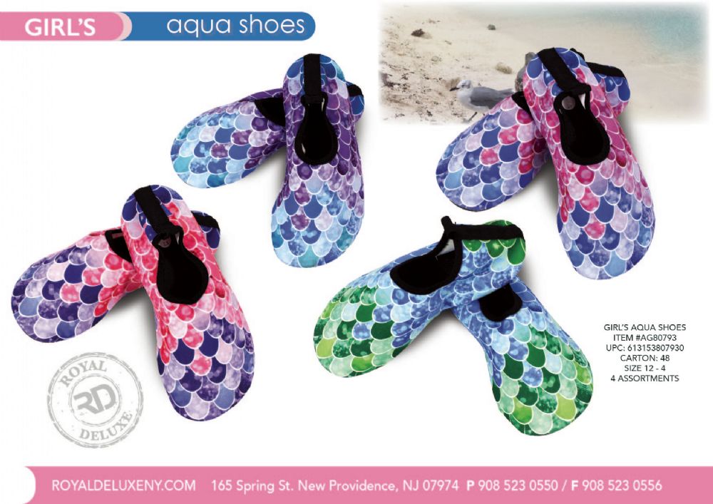 Girl's Mermaid Water Shoes - at - royaldeluxeny.com