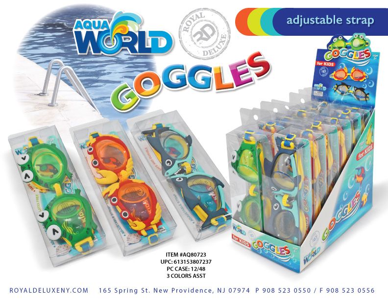 Swimming Goggle In Display - at - royaldeluxeny.com