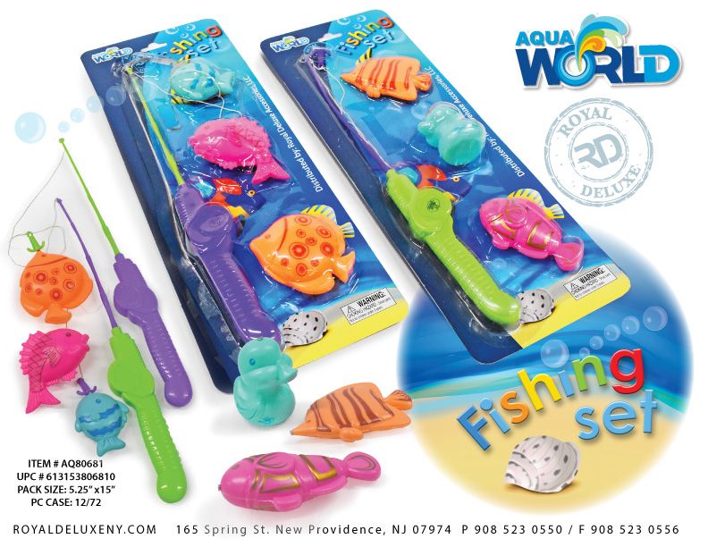 4 Pc Fishing Set - at - royaldeluxeny.com
