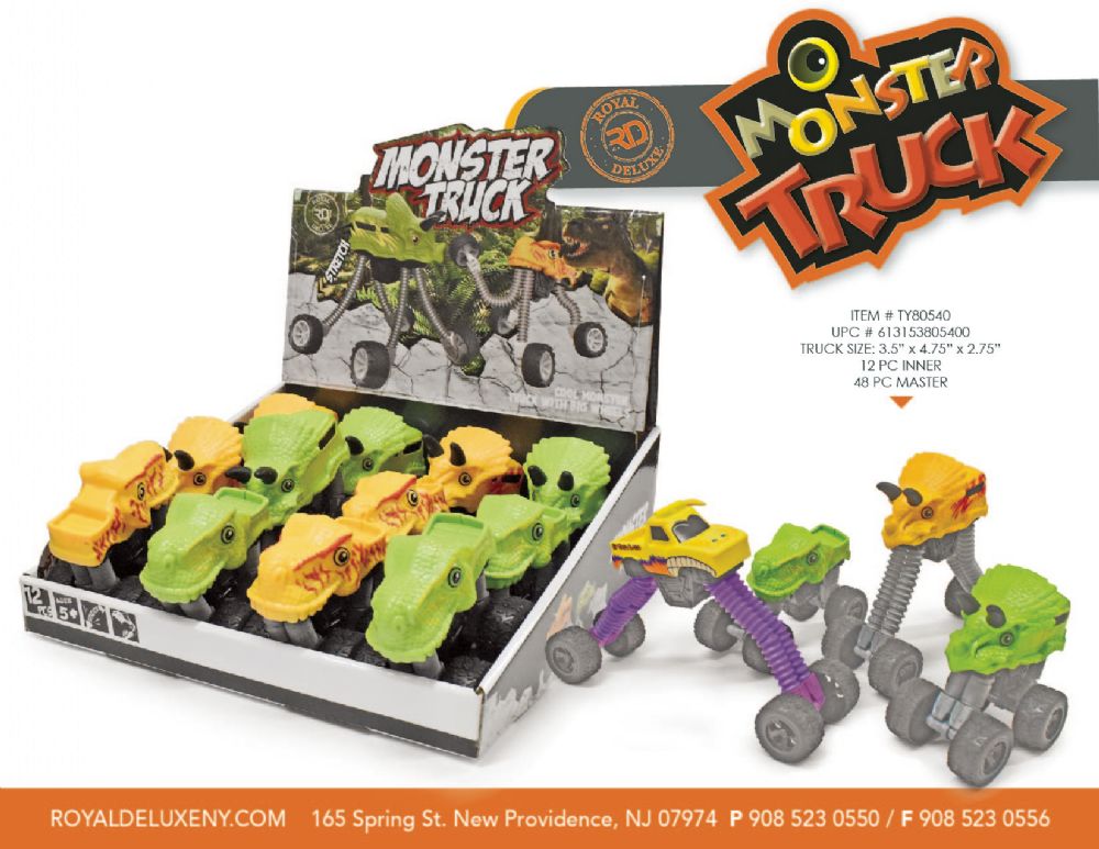 Bendy Leg Monster Trucks - at - royaldeluxeny.com