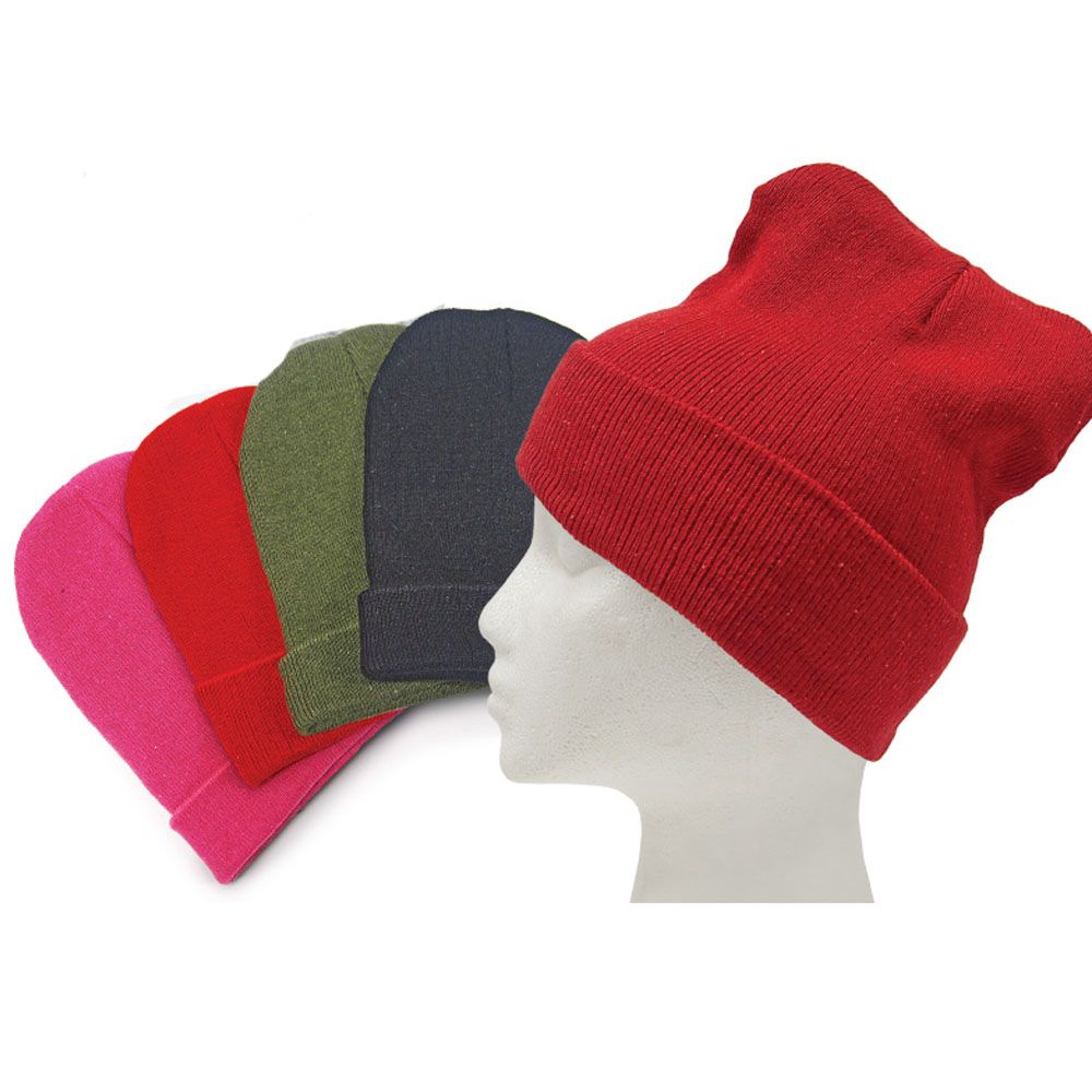Assorted Light Colors Beanie Hat - at - royaldeluxeny.com