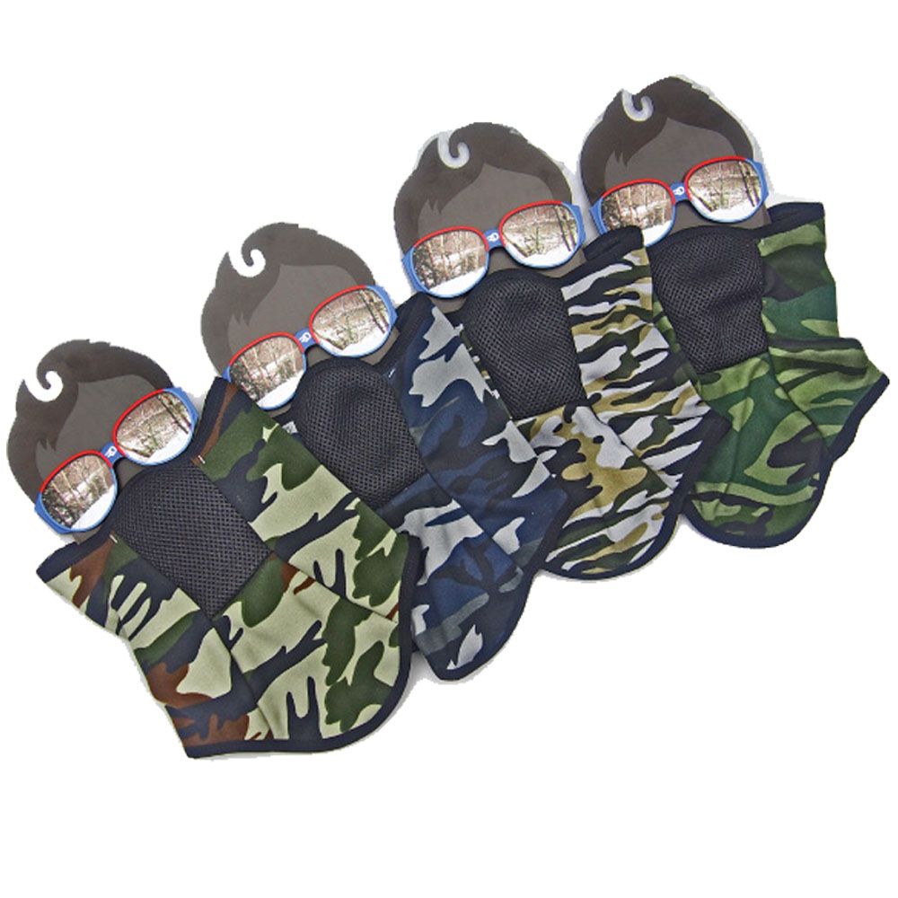 Face Muffler In Camouflage Design - at - royaldeluxeny.com