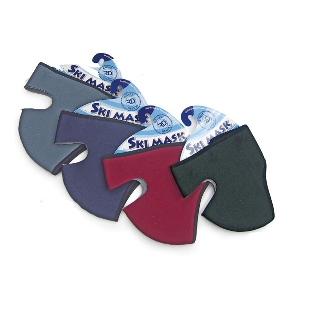 Ski Mask Neoprene With Velcro Closure - at - royaldeluxeny.com