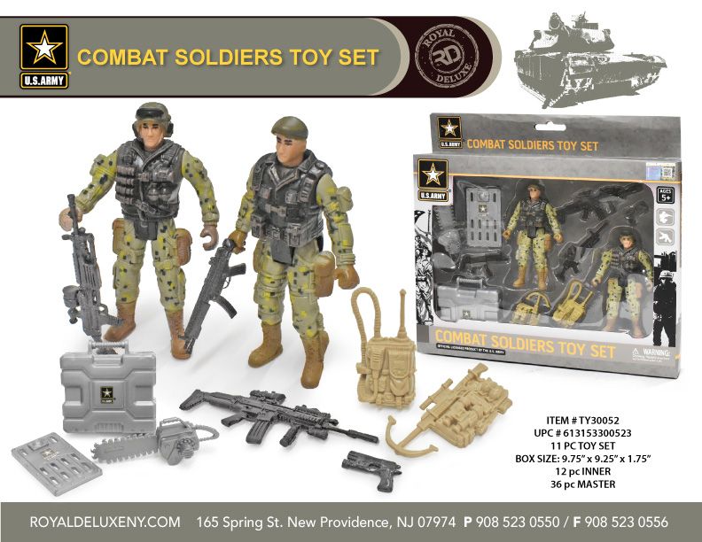Us Army Boxed Toy Soldier Set - at - royaldeluxeny.com