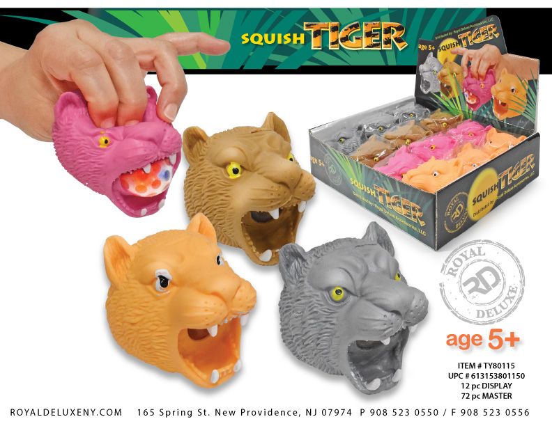 Squeeze Tiger Bean Ball - at - royaldeluxeny.com