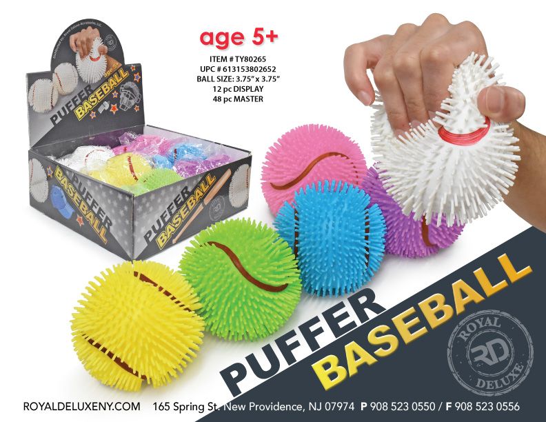 Baseball Squeeze Toy - at - royaldeluxeny.com