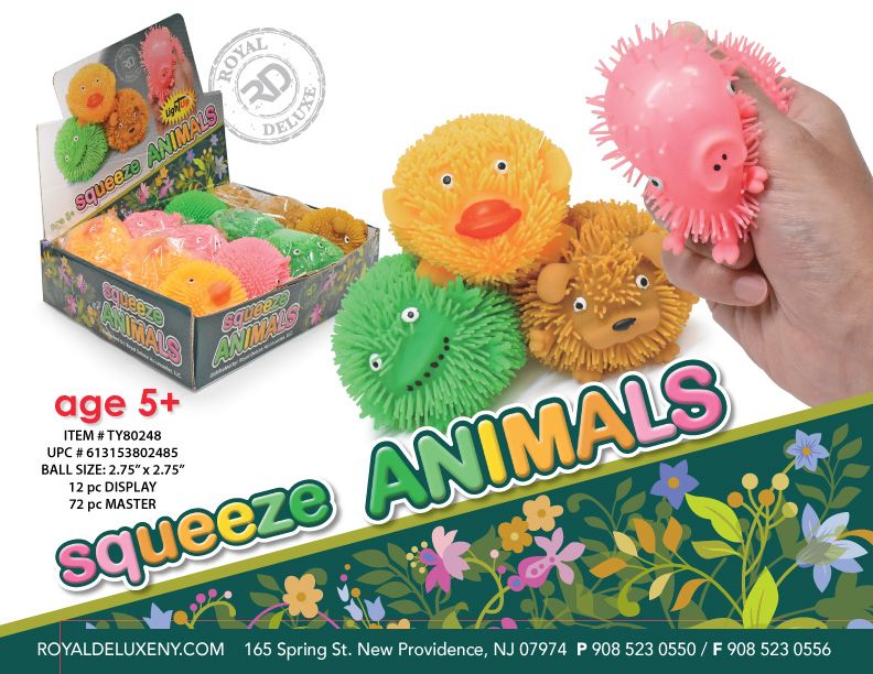 Squeeze Furry Animal - at - royaldeluxeny.com