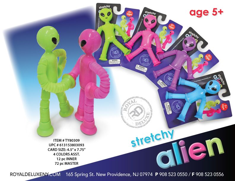 Stretchy Alien - at - royaldeluxeny.com