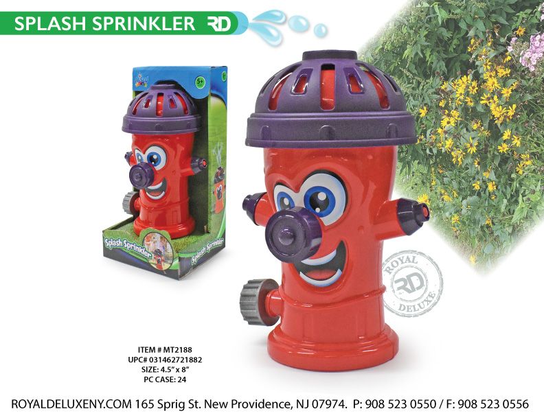 Splash Hydrant Water Sprinker - at - royaldeluxeny.com