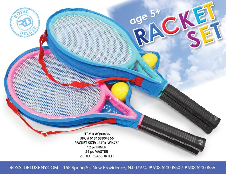 Racket & Ball Set - at - royaldeluxeny.com