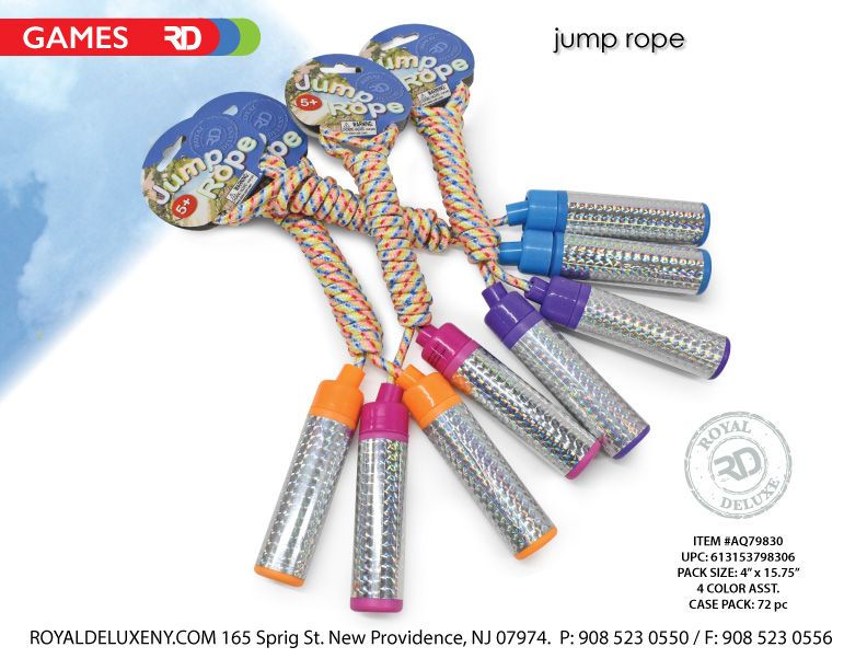 Jump Rope Holographic Handle - at - royaldeluxeny.com