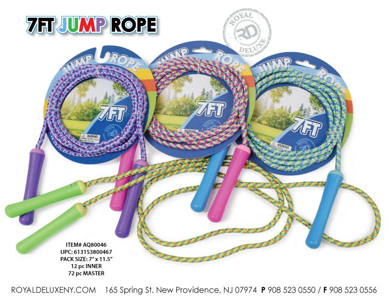 Rainbow Glitter Jump Rope - at - royaldeluxeny.com