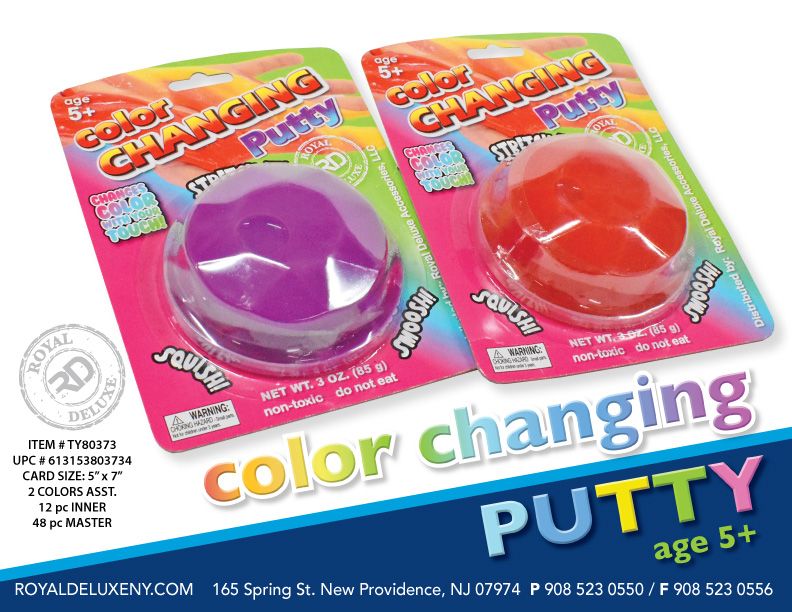 Color Changing Putty - at - royaldeluxeny.com