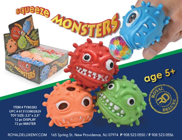 Monster Squeeze Toy - at - royaldeluxeny.com