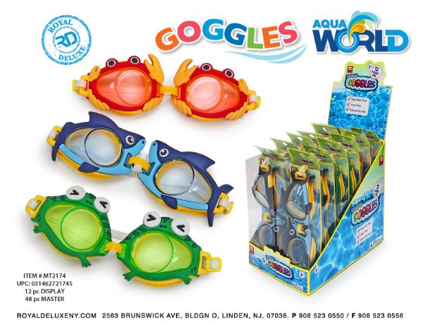 Swimming Goggle In Display - at - royaldeluxeny.com