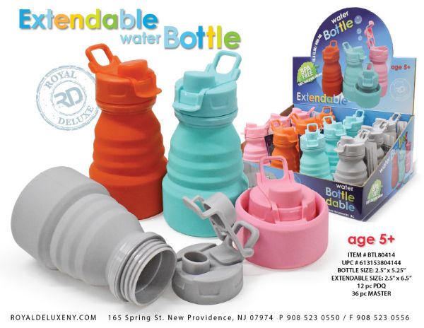 500ml Silicone Expandable Water Bottle - at - royaldeluxeny.com